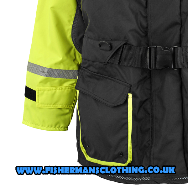 Fladen Flotation Jacket 22-846 Black/Yellow